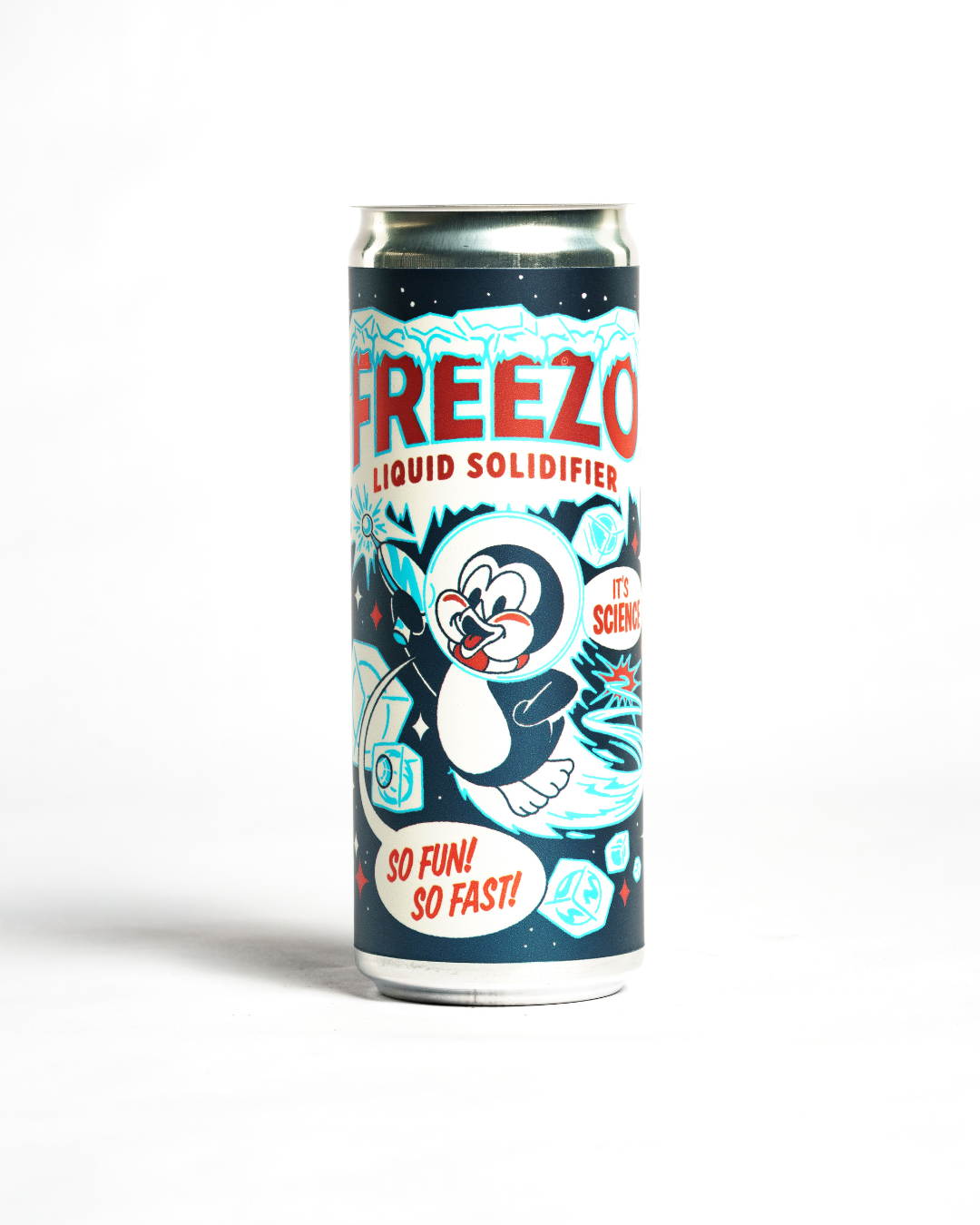 12oz SLEEK Labeled Cans + Ends | Oktober Can Seamers