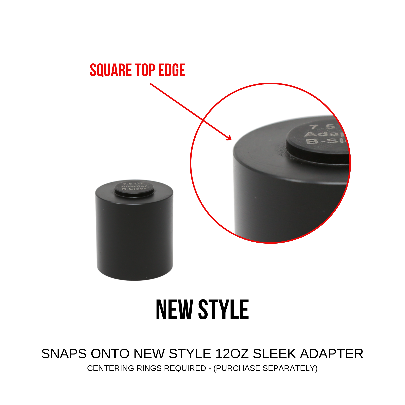 7.5oz Sleek Can Adapter | Oktober Can Seamers