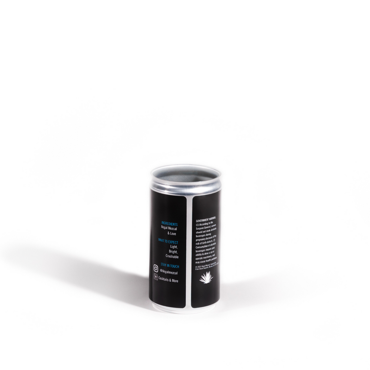 7.5oz SLEEK Labeled Cans + Ends | Oktober Can Seamers